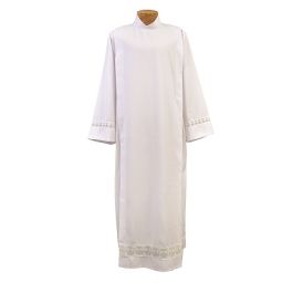 Front Wrap Alb with Cross Lace 4332