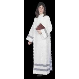 Women's Alb with Lace Insert 4995
