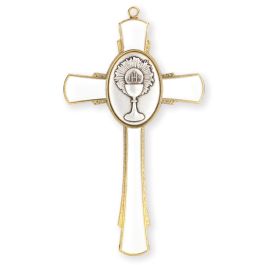 Gold Communion Cross with Chalice