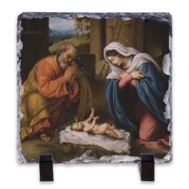 Nativity Slate Tile